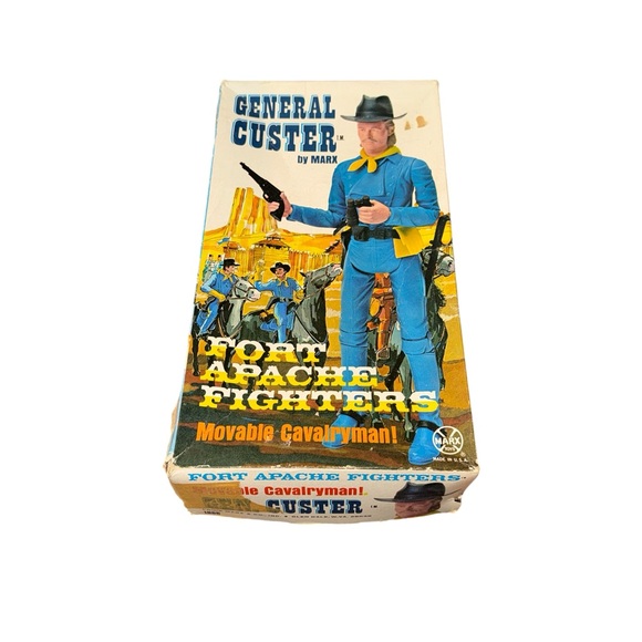 Marx | Toys | Vintage Marx General Custer With Box | Poshmark